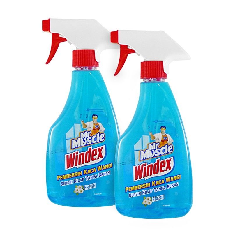 8992779255502 - Nước lau kính Mr Muscle Windex 500 ml