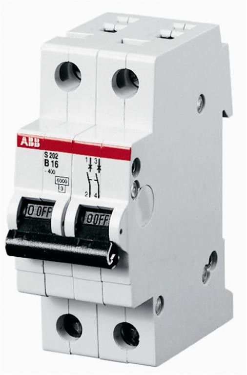 ABB-S201-B10 MINIATURE CIRCUIT BREAKER
