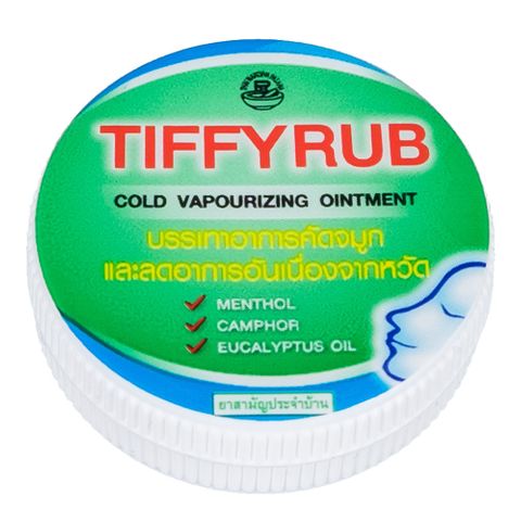 Thuốc ngạt mũi Tiffy Rub Cold Vapourizing Ointment | iCheck.vn