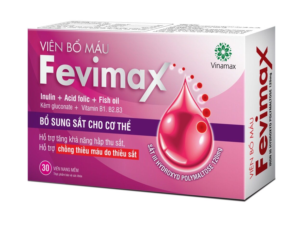VIÊN BỔ MÁU FEVIMAX | iCheck.vn