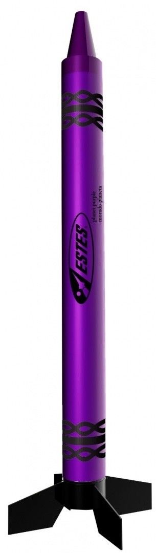 Estes Planet Purple Crayon Rocket Model Rocket Kit | iCheck.vn