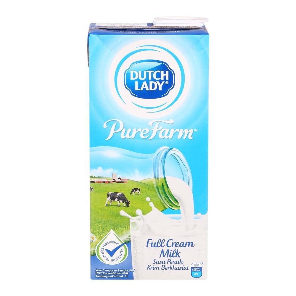Dutch Lady UHT Milk Full Cream 1L (Halal) | iCheck.vn