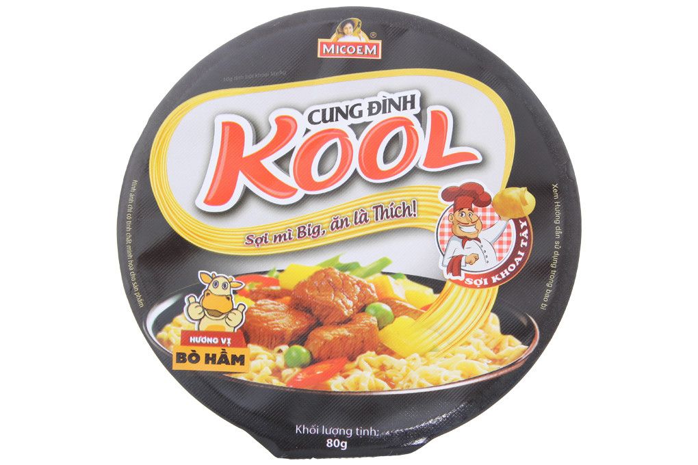 Mì Khoai Tây Cung Đình Kool Hương Vị Bò Hầm | iCheck.vn