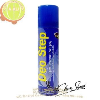 Xịt khử mùi giầy & hôi chân nam Deo Step Thái Lan 60ml | iCheck.vn