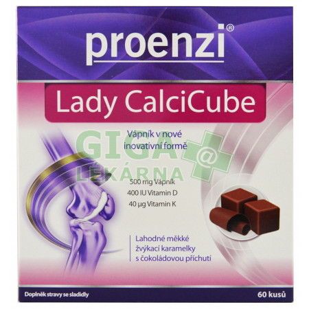 Kẹo Socola bổ sung canxi Proenzi Lady - 60 viên | iCheck.vn