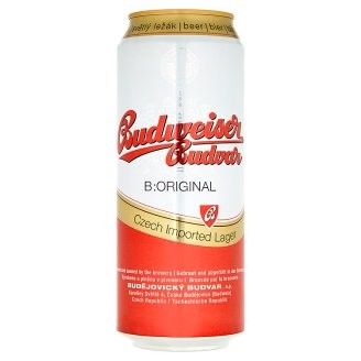 Bia Budweiser Budvar lon 500ml | iCheck.vn
