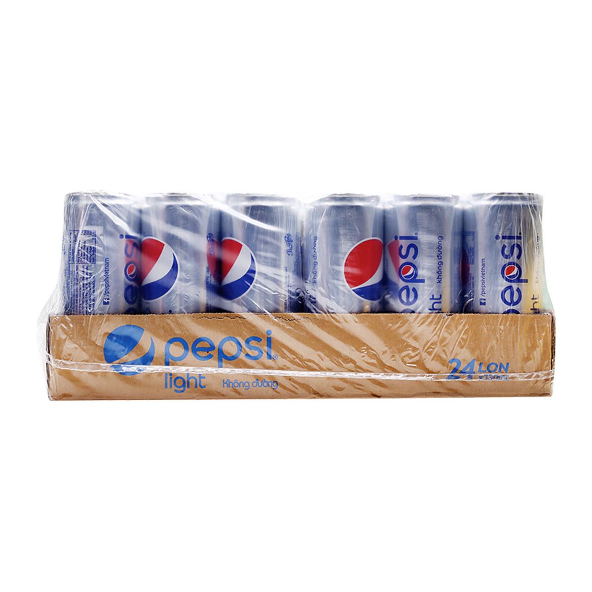Nước giải khát Pepsi Light không đường thùng 24 lon x 330ml | iCheck.vn