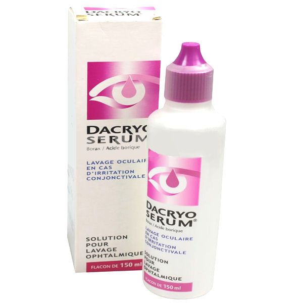 3400930280393 - DACRYOSERUM, solution pour lavage oculaire
