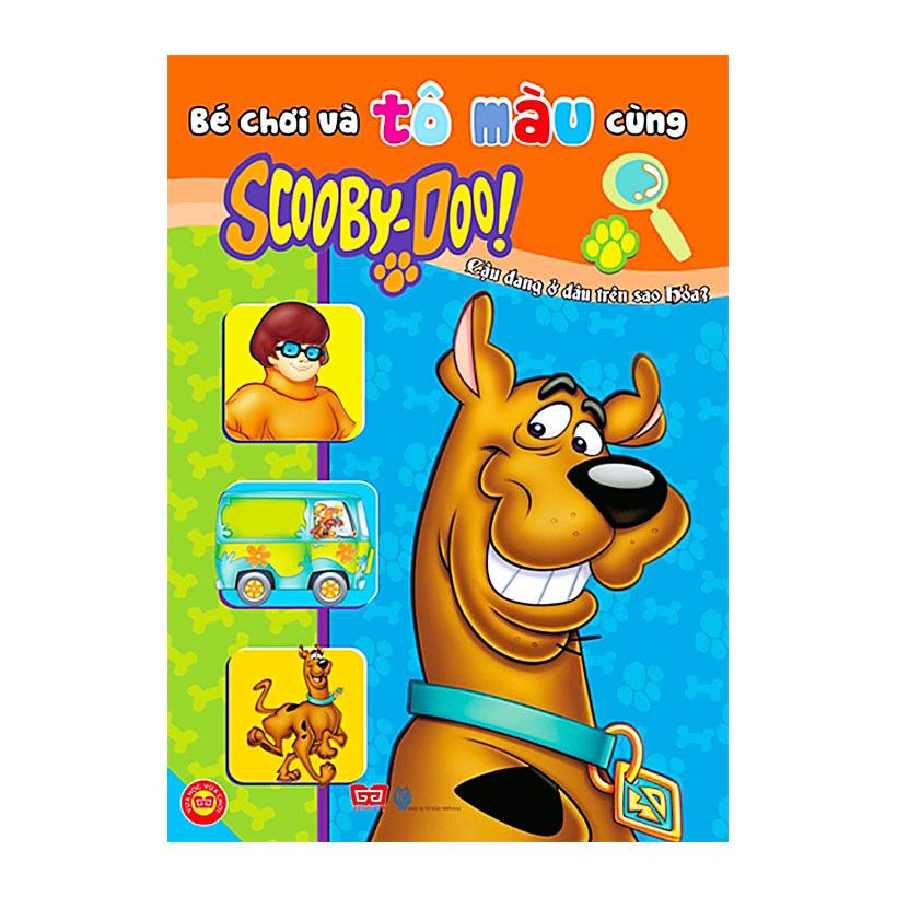 Bé chơi và tô màu cùng Scooby-Doo T4 (Cậu đang ở đâu trên sao Hỏa?)