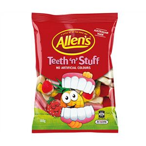 Kẹo dẻo TEETH N STUFF ALLENS 180gr | iCheck.vn