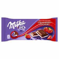 Milka Chocolate strawberry yogurt | iCheck.vn