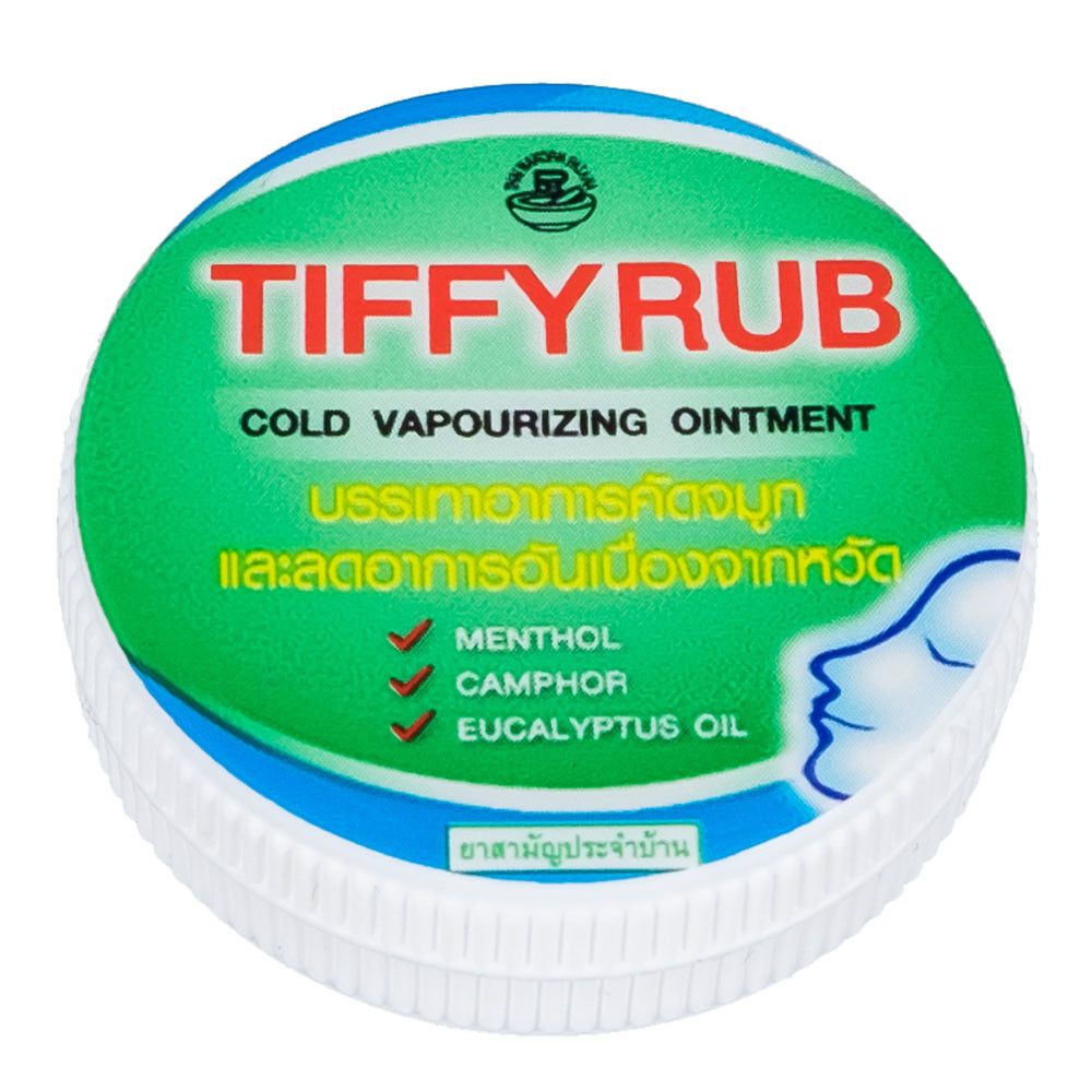 Thuốc ngạt mũi Tiffy Rub Cold Vapourizing Ointment | iCheck.vn