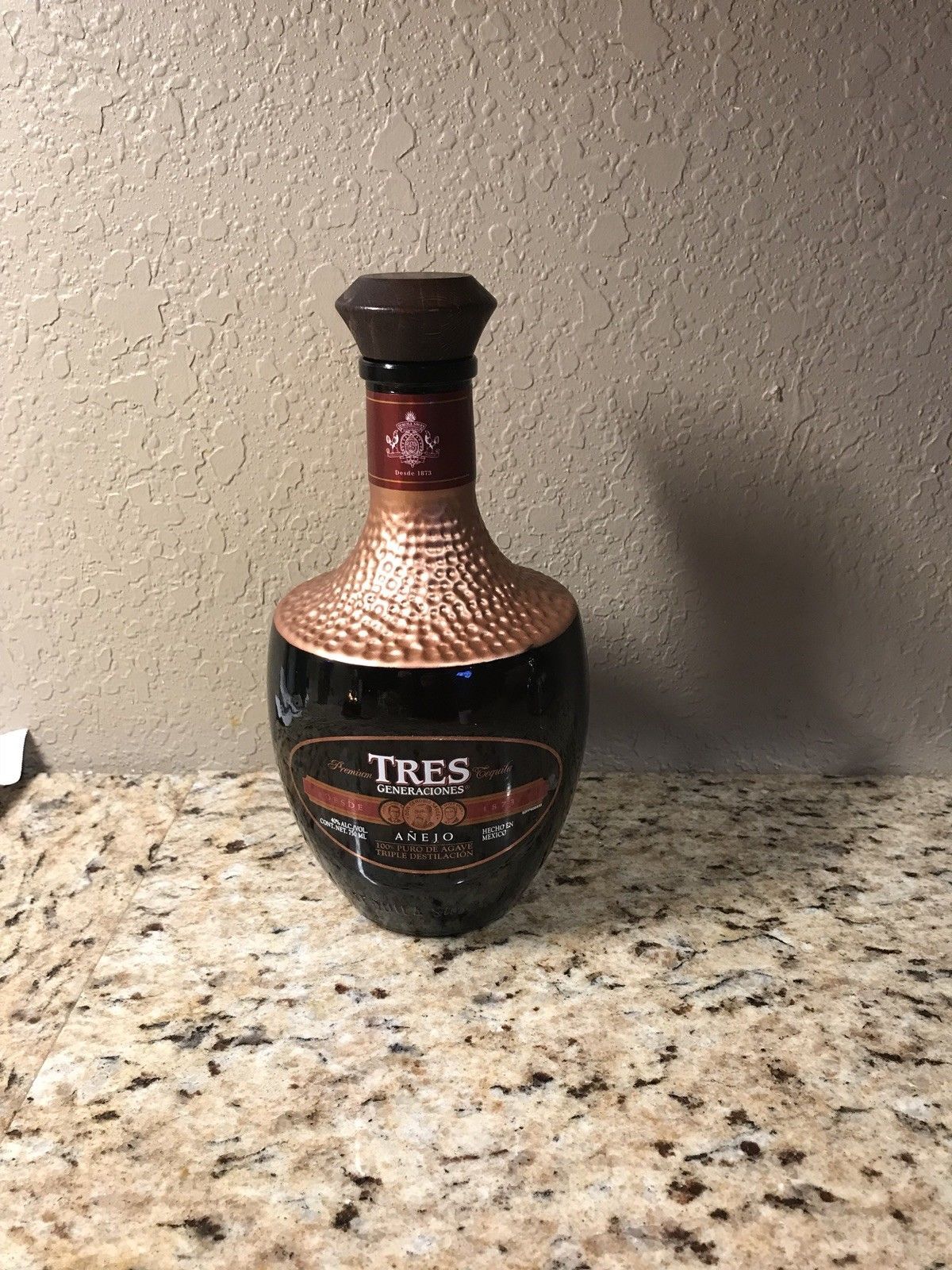 Empty Tequila Bottle Tres Generaciones Anejo 750ml | iCheck.vn