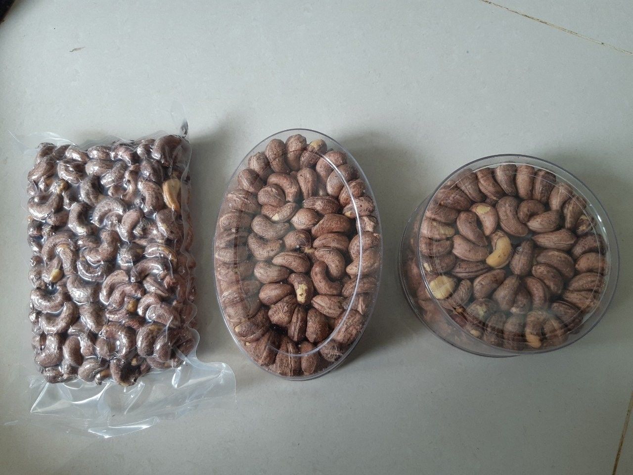 Hạt điều rang củi Hàng B có vỏ lụa 500G