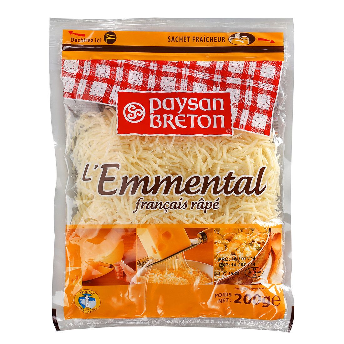 Phô mai EMMENTAL SHREDDED 200G | iCheck.vn