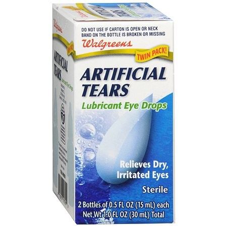Thuốc nhỏ mắt Walgreens Artificial Tears Lubricant Eye Drops | iCheck.vn