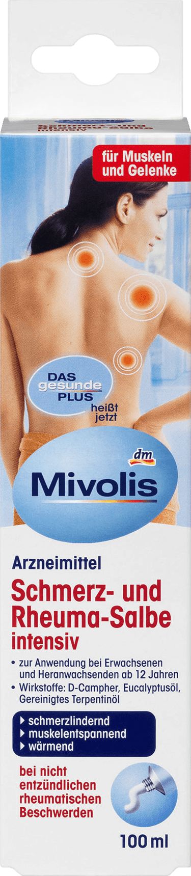 Mivolis Schmerz- und Rheuma-Salbe intensiv, 100 ml | iCheck.vn