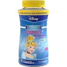 Disney Princess Multivitamin Gummies (character Will Vary) 180 Count ...