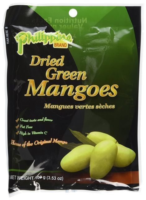 Xoài xanh sấy khô Philippine BRAND Dried Green Mangoes 100g | iCheck.vn