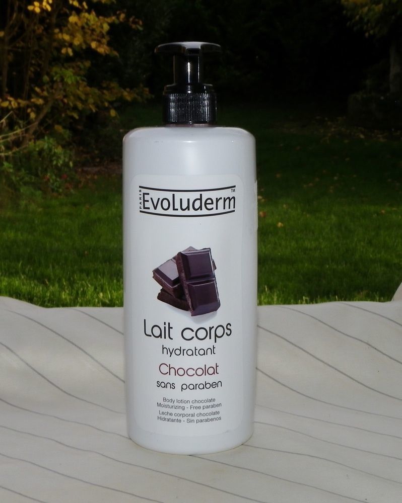 Lait Corporel Chocolat EVOLUDERM flacon pompe | iCheck.vn