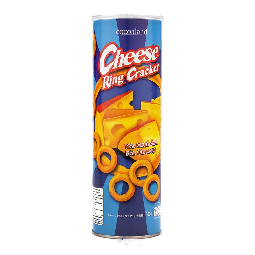 Bánh cheese ring cracker Cocoaland hộp 80g | iCheck.vn