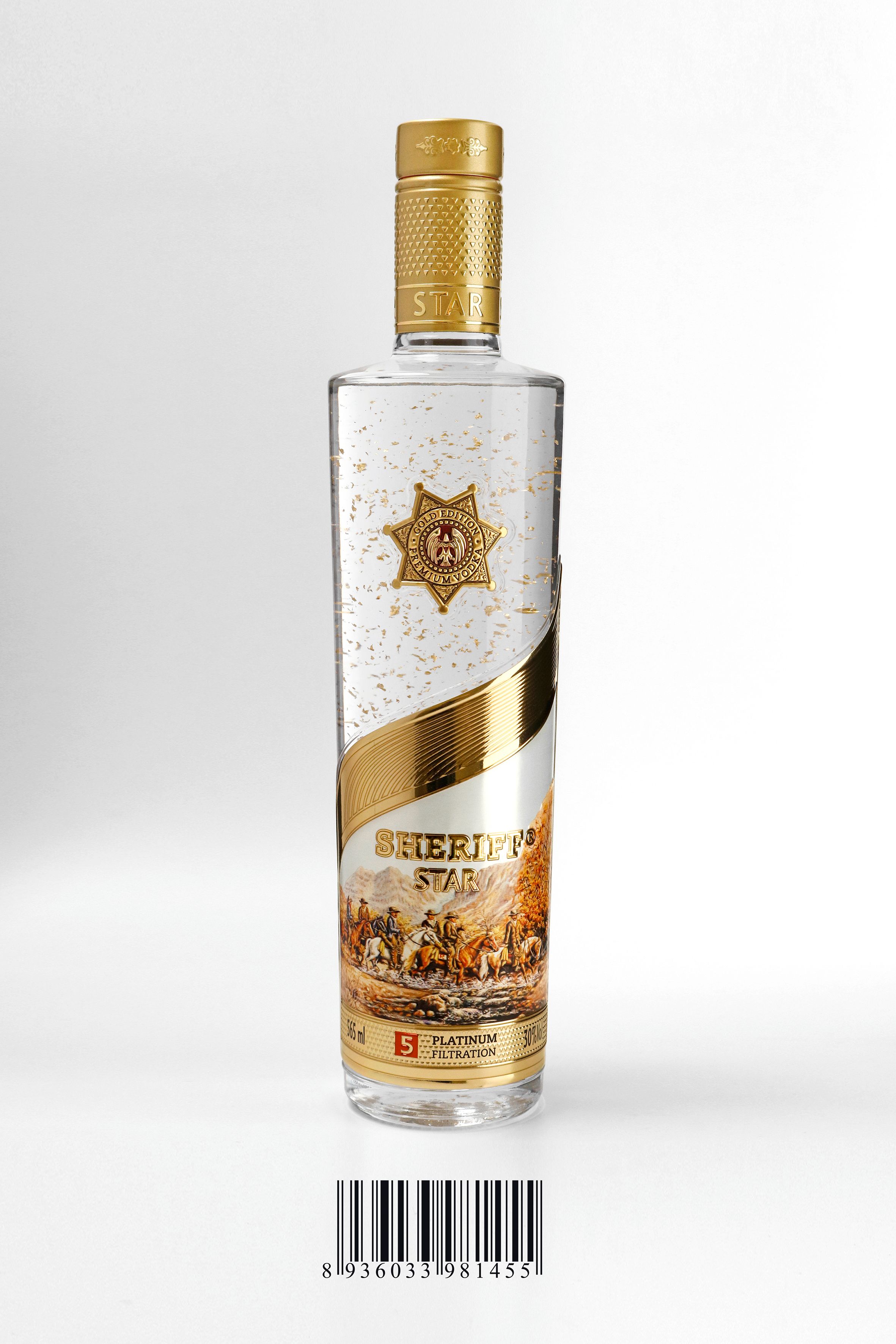 Men’ Sheriff Gold Edition Vodka 30% Vol, 565ml | iCheck.vn