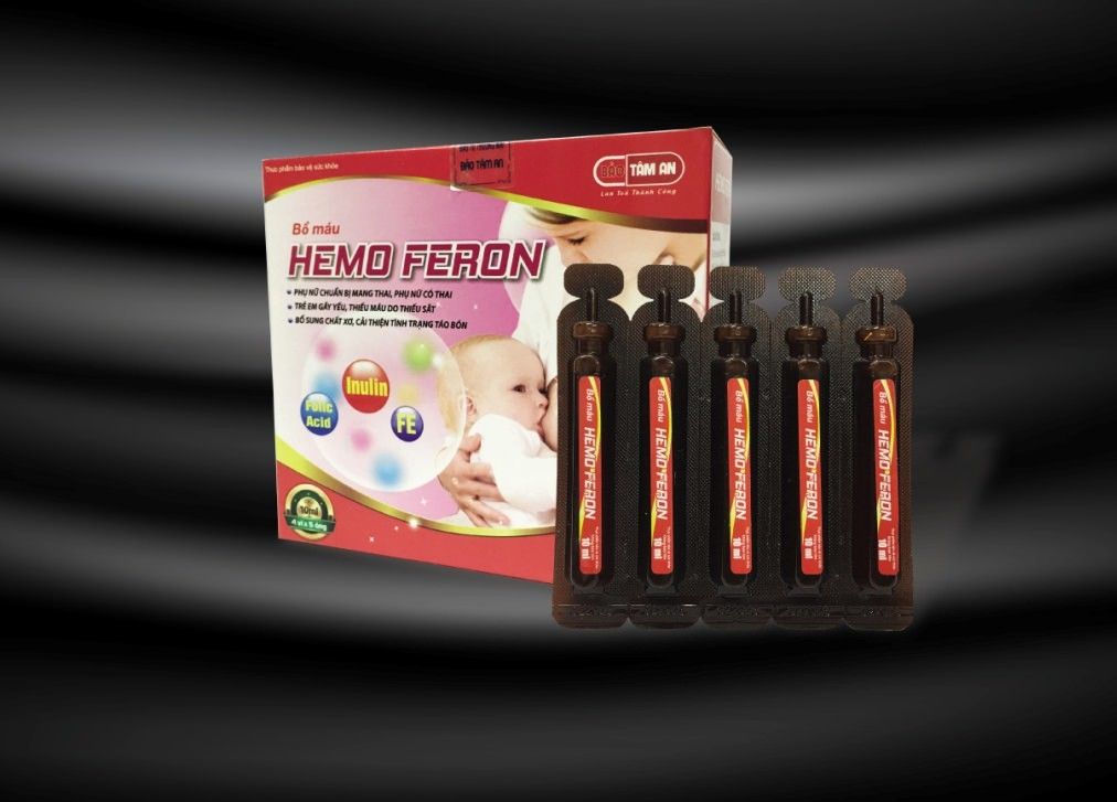 HEMO FERON - Bổ Sung Sắt, Acid Folic và Các Vitamin