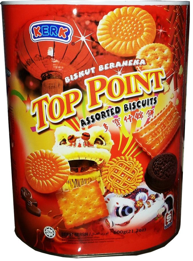Bánh Top Point Assorted Biscuits 600g | iCheck.vn