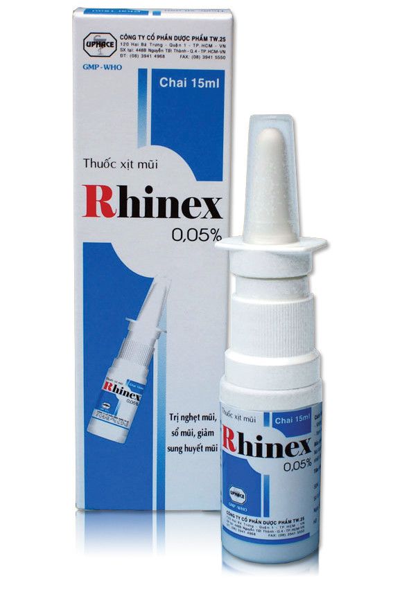 Thuốc nhỏ mũi Rhinex 0,05% | iCheck.vn