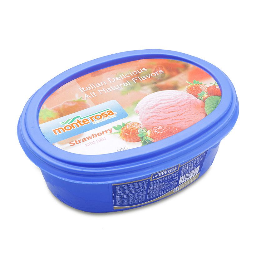 Kem dâu Monte Rosa hộp 420g | iCheck.vn