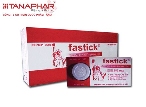 8936043810707 - Dụng cụ phát hiện thai sớm Fastick (hộp 1 te