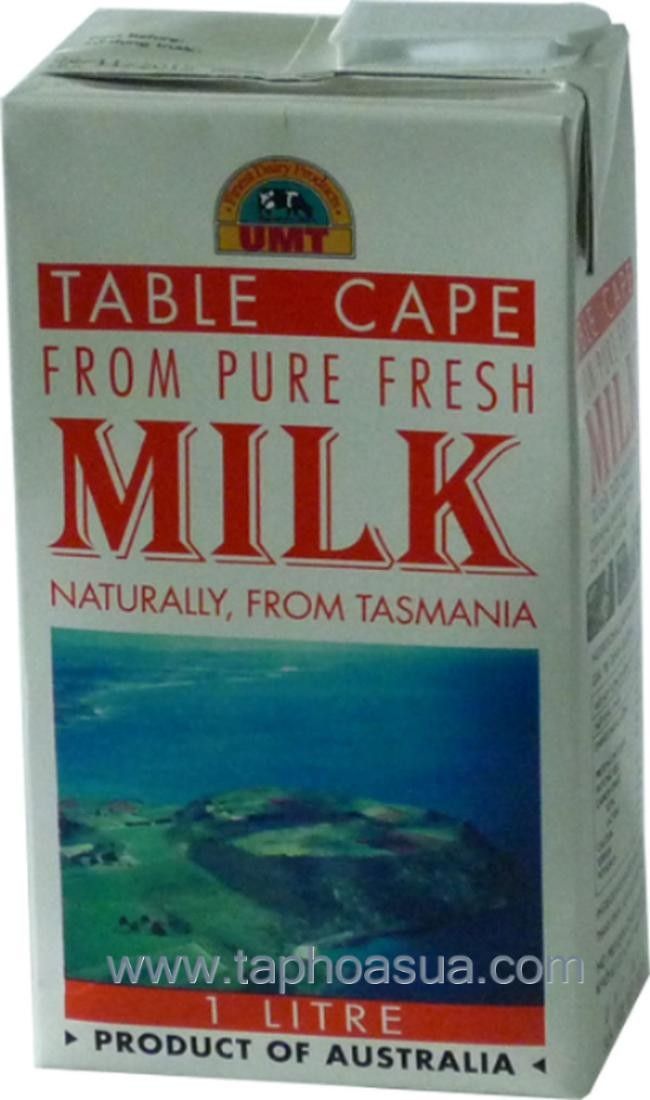 9310585004005 - Sữa Tươi Tiệt Trùng Nguyên Chất Table Cape
