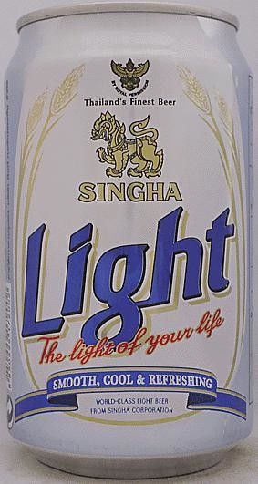 SINGHA-Beer light-330mL-THE LIGHT OF YOUR LI-Thailand | iCheck.vn