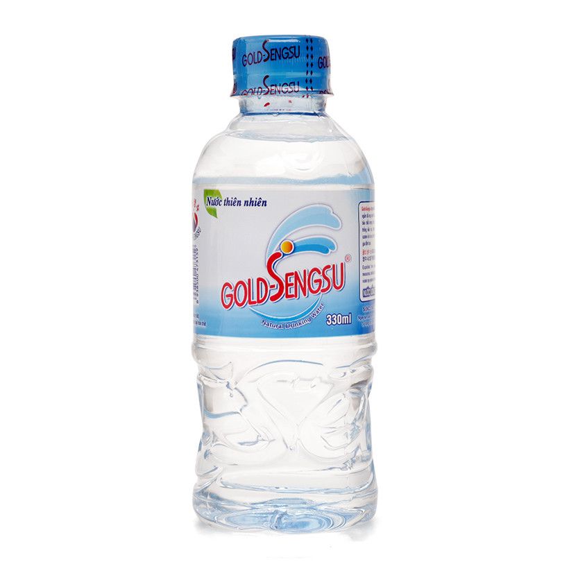 Nước khoáng thiên nhiên Gold-Sengsu chai 330ml | iCheck.vn